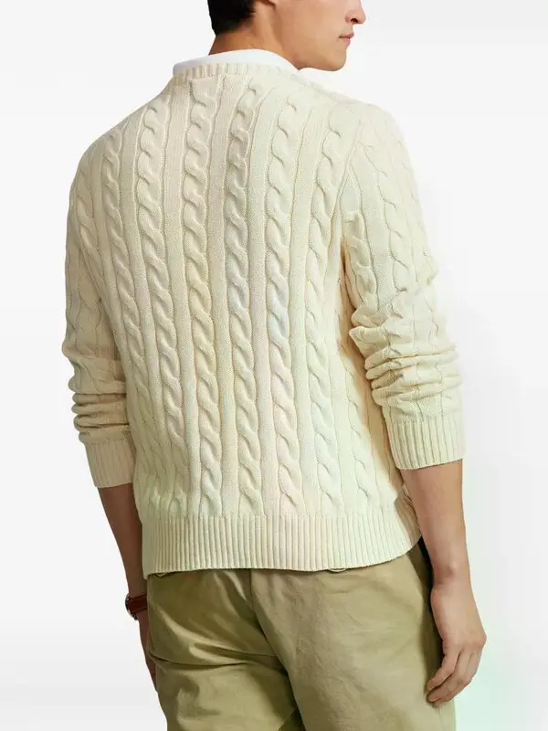 Polo Ralph Lauren Cable Knit Crew Neck Sweater