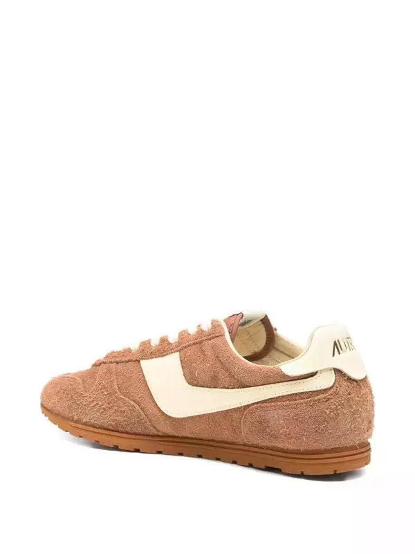 AUTRY Windspin Logo Sneakers - Brown