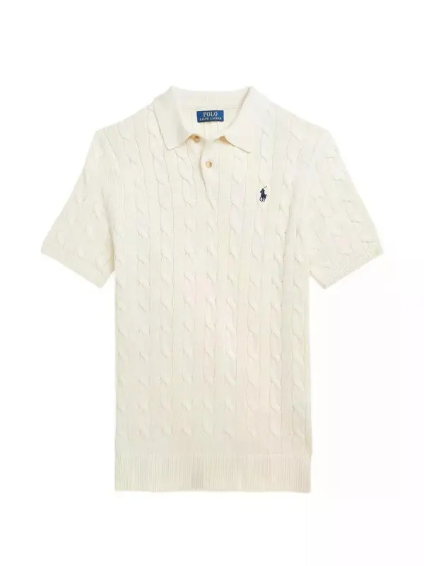 Polo Ralph Lauren Cable-knit Polo Shirt