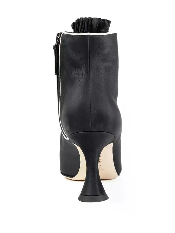 Manolo Blahnik Lace-up Ankle Boots