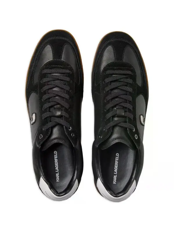 Karl Lagerfeld Ikon Nft Kandidate Leather Sneakers