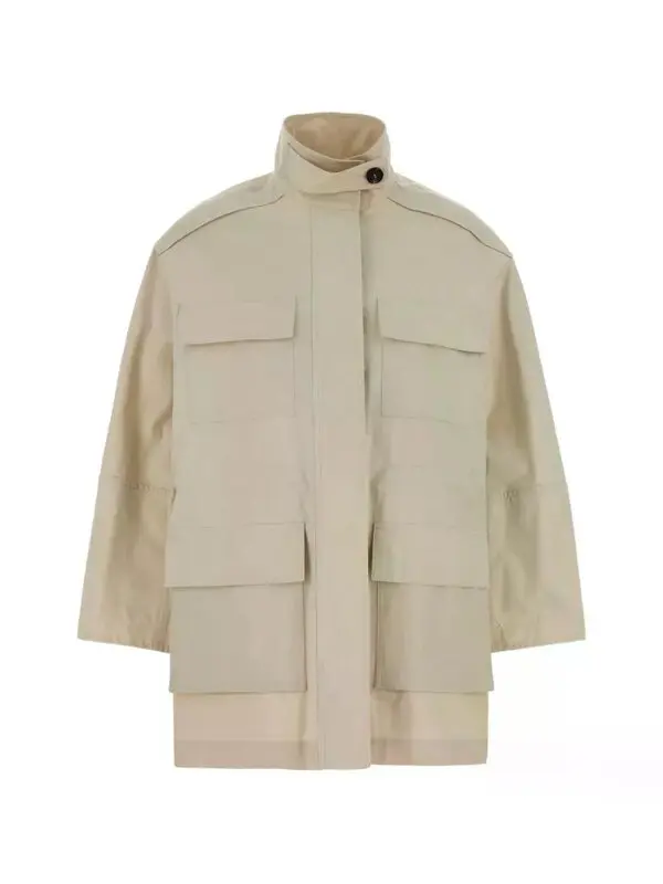 Brunello Cucinelli Front-pockets Jacket - Neutrals