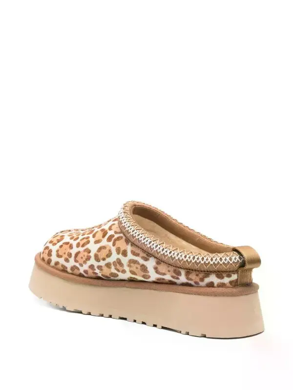 UGG Tazz Plains Leopard-print Mules - Neutrals