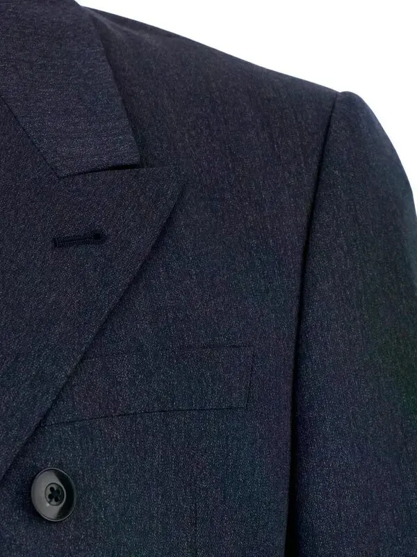 Emporio Armani Double-breasted Wool Suit