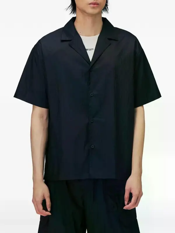 OFF DUTY Tone Button Shirt - Black