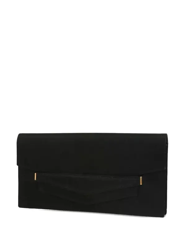 Hermès 1981 Facon Satin Flap Clutch Bag
