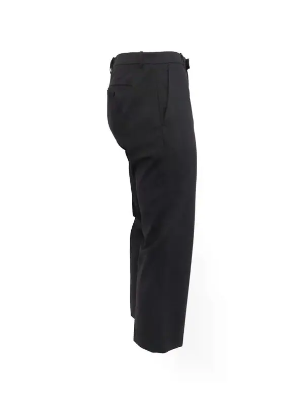 Theory Cropped Wool Blend Trousers