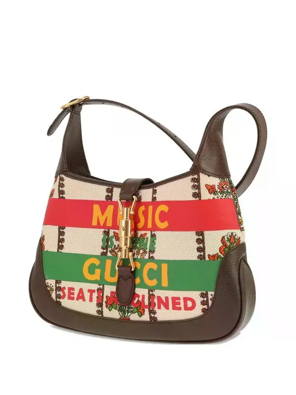 Gucci Jackie Centennial Music Shoulder Bag - Neutrals