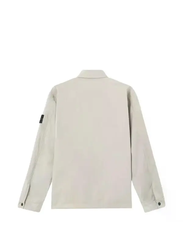 Stone Island Compass-badge Shirt Jacket - Grey