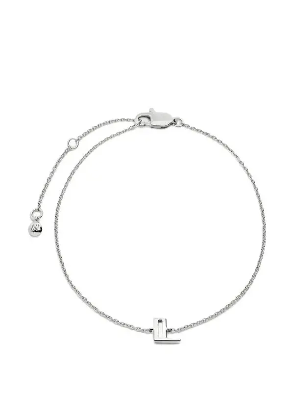 Monica Vinader Initial 'l' Chain Bracelet - Silver