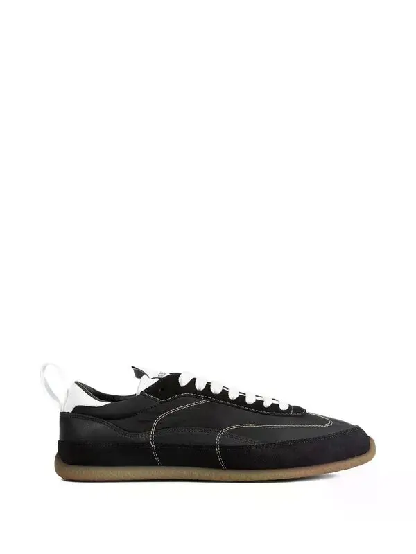 Alexander McQueen Panelled Ec1 Sneakers - Black