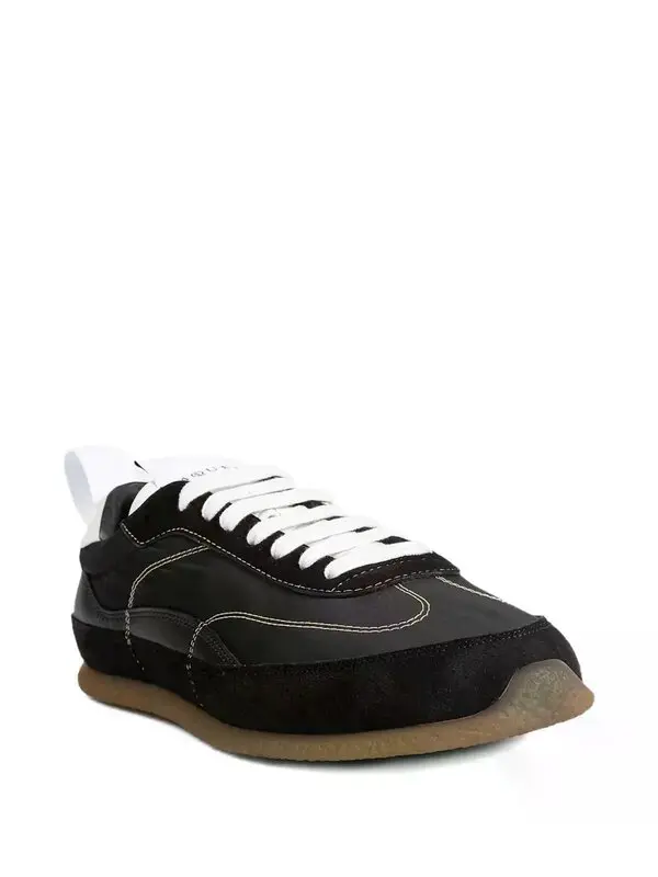 Alexander McQueen Panelled Ec1 Sneakers - Black
