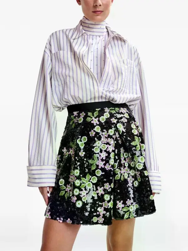 Essentiel Antwerp Sequin Floral Skirt