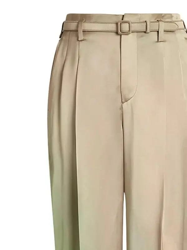 Ralph Lauren Belted Pleated Trousers
