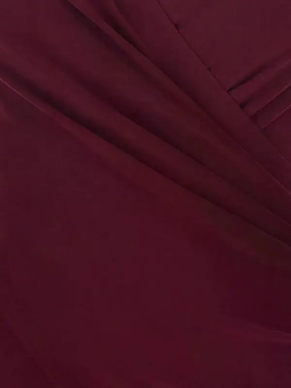 Norma Kamali Halterneck Draped Maxi Dress