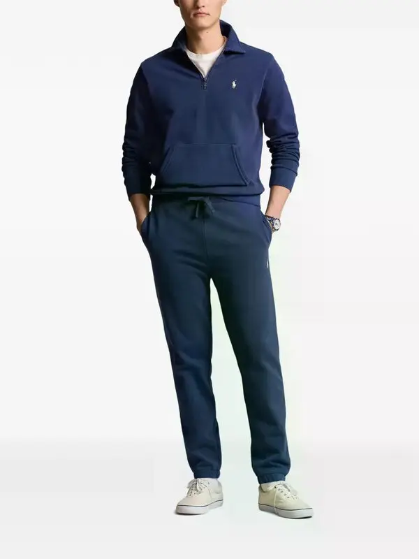 Polo Ralph Lauren Zip-up Collared Sweatshirt - Blue