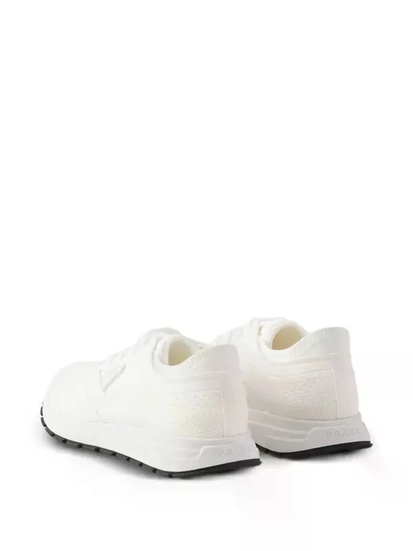 Prada Prax 2.0 Lace-up Sneakers - White