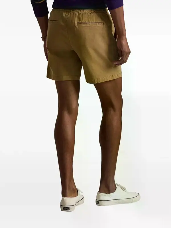 Polo Ralph Lauren Khaki Elasticated Waistband Shorts - Neutrals