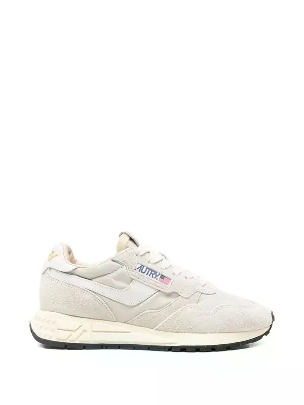 AUTRY Reelwind Leather Panelled Sneakers - Neutrals
