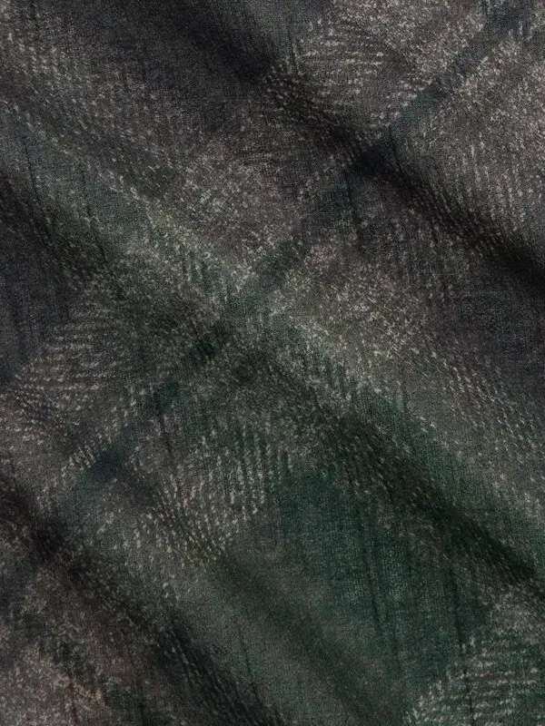 Ralph Lauren Ruffled Plaid Shirt