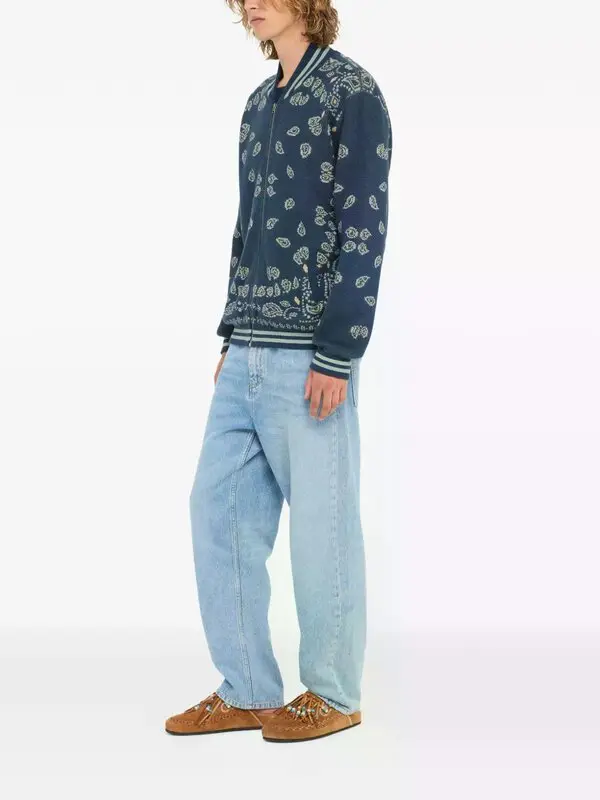 Alanui Jacquard Bomber Jacket