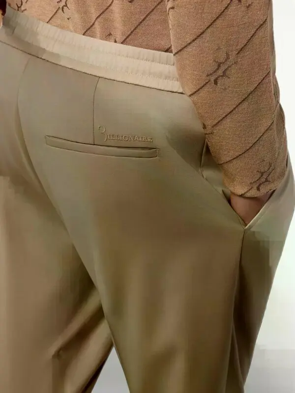 BILLIONAIRE Drawstring Waistband Trousers