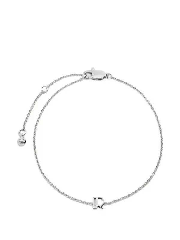 Monica Vinader Initial R Chain Bracelet - Silver