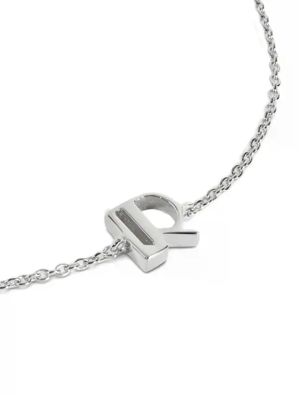 Monica Vinader Initial R Chain Bracelet - Silver