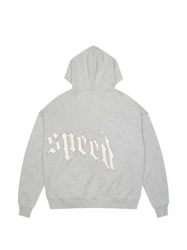 GODSPEED Og Logo Zip-up Hoodie - Grey