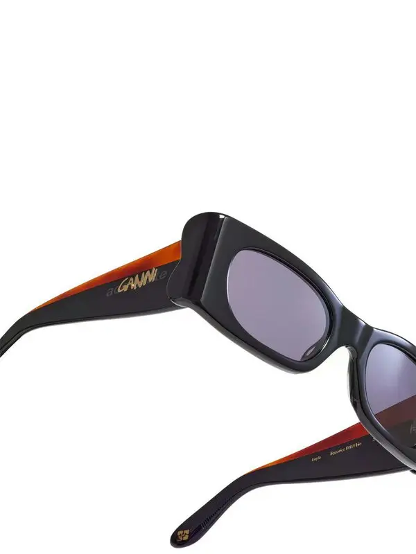 GANNI X Ace & Tate Kayla Sunglasses - Black