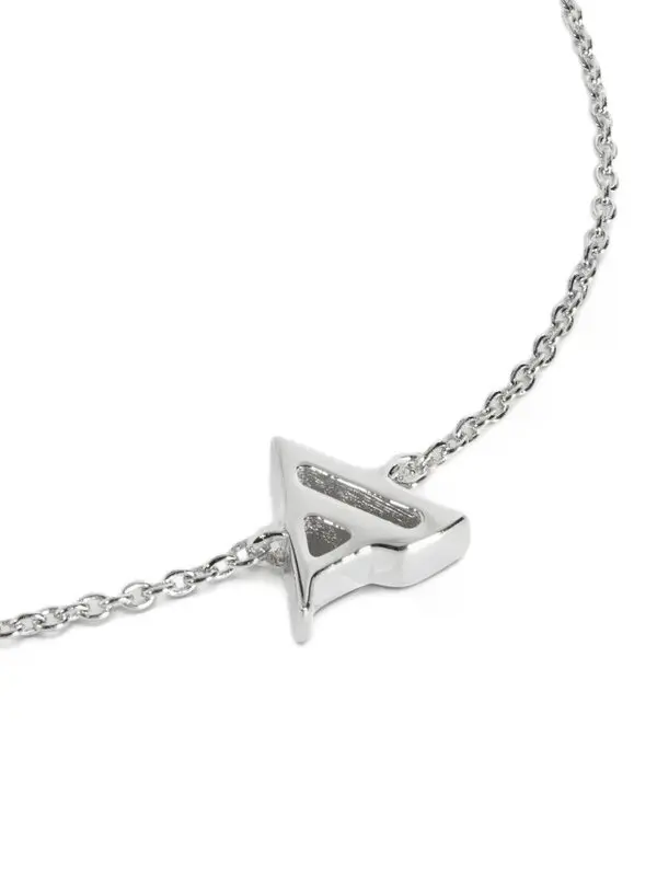 Monica Vinader Initial A Chain Bracelet - Silver