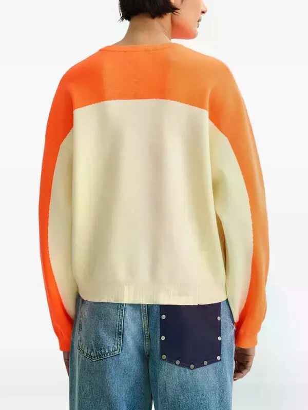 Essentiel Antwerp Two-tone Ribbed-cuff Sweatshirt
