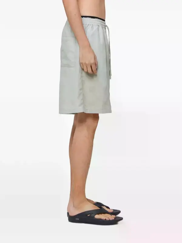 OFF DUTY Drawstring Shorts With All-over Print