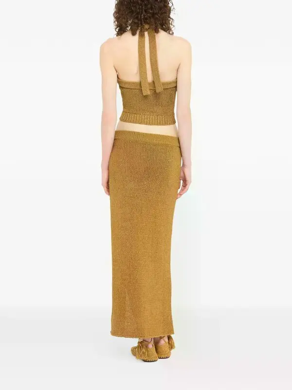 Alanui Island Memories Midi Skirt
