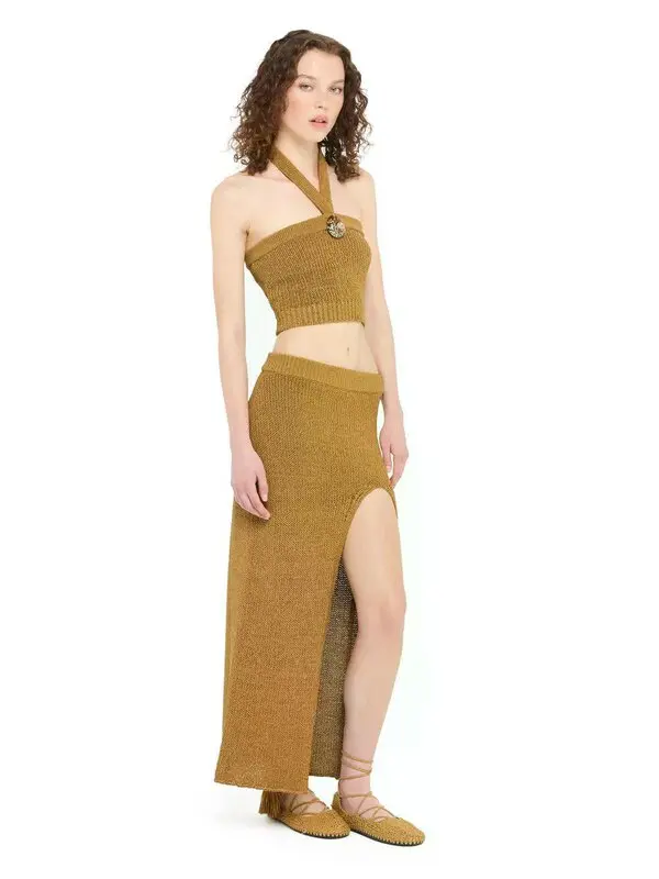 Alanui Island Memories Midi Skirt
