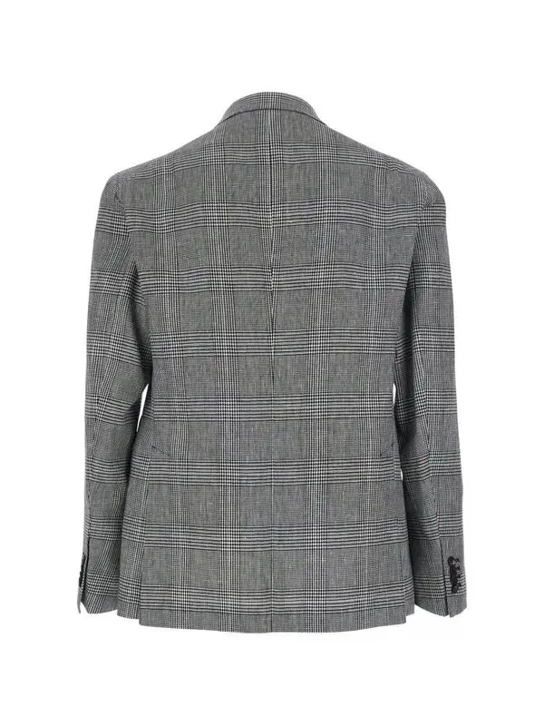 Tagliatore Single-breasted Checked Blazer