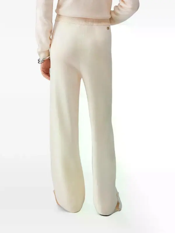 Liu Jo Knit Track Pants With Drawstring Waistband