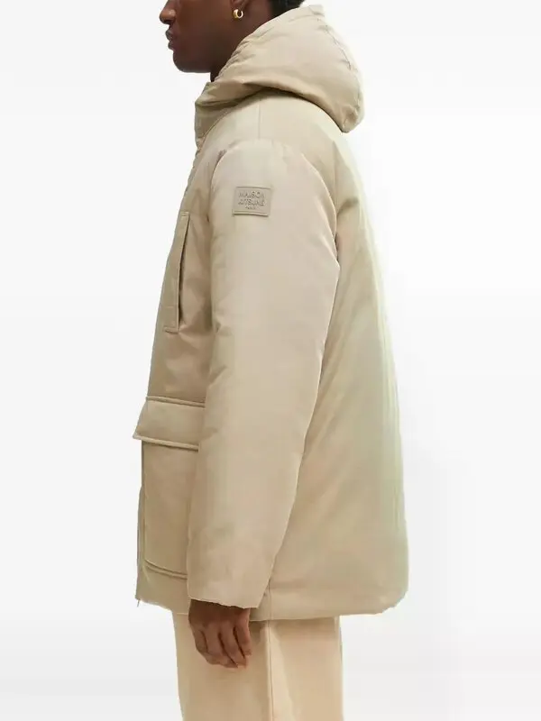 Maison Kitsuné Hooded Jacket With Flap Pockets