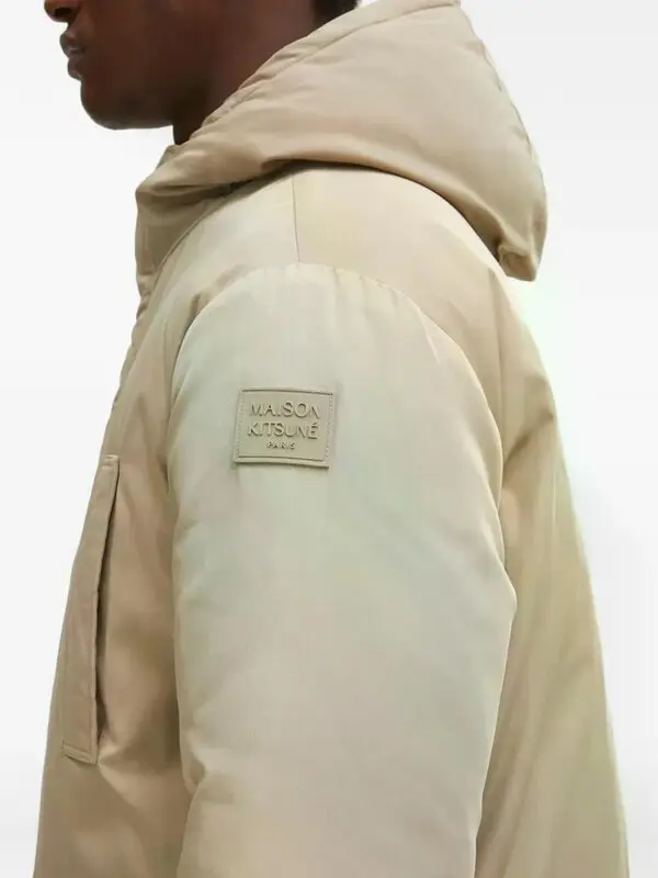 Maison Kitsuné Hooded Jacket With Flap Pockets