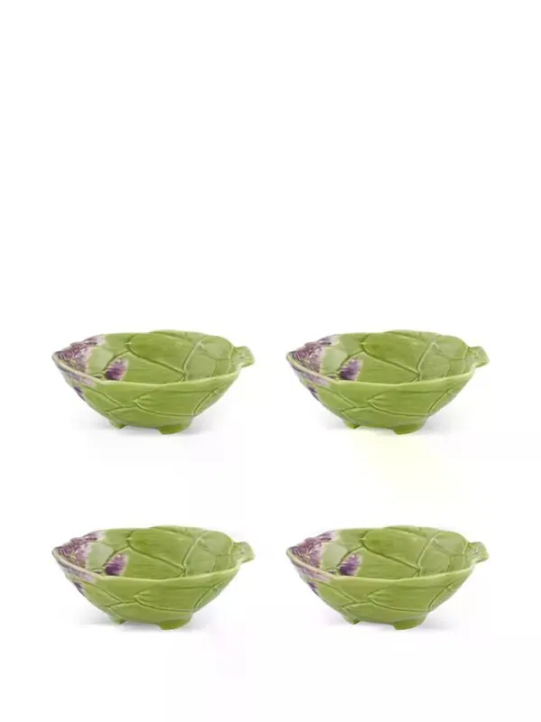 BORDALLO PINHEIRO Large Artichoke Textured Bowl - Green