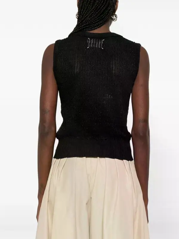 MAISON MARGIELA Sleeveless Crew-neck Vest