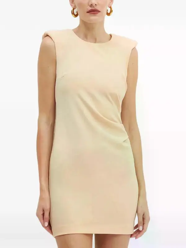 Patrizia Pepe Padded Sleeveless Mini Dress