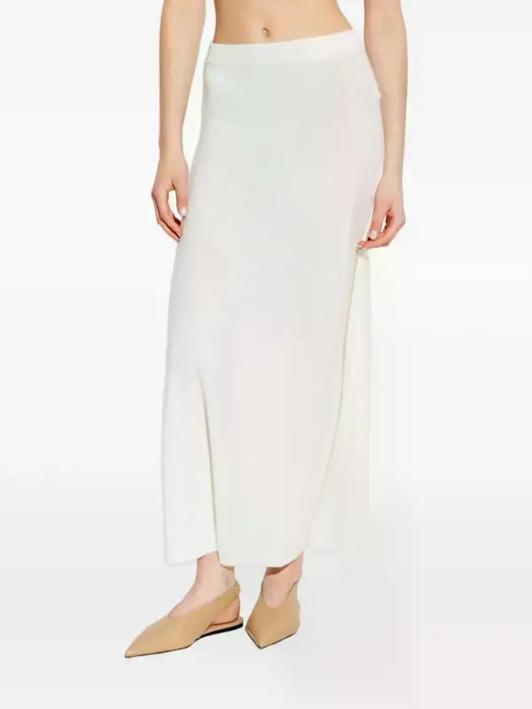 LISA YANG Dolly Knitted Midi Skirt