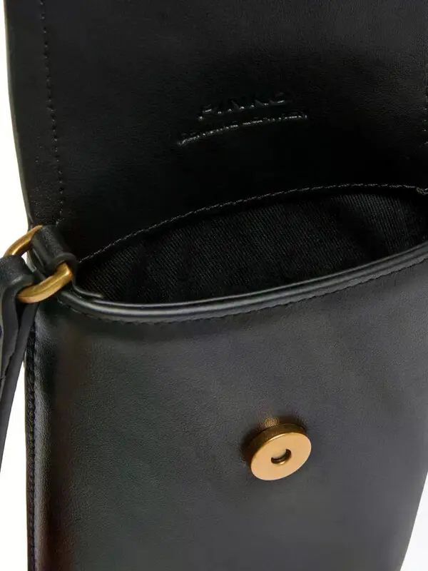 Pinko Lettering Detail Shoulder Bag