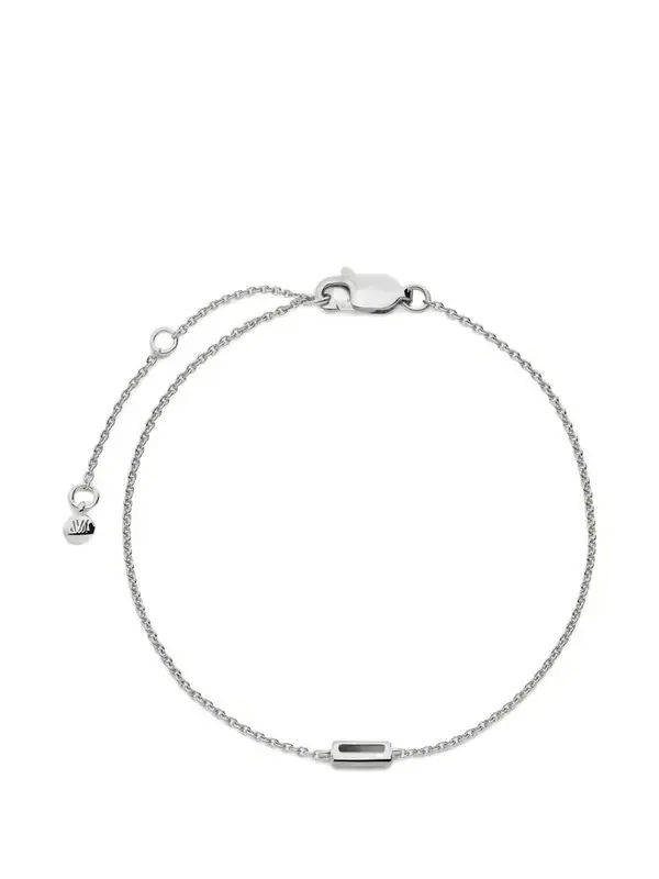 Monica Vinader Initial 'i' Chain Bracelet - Silver
