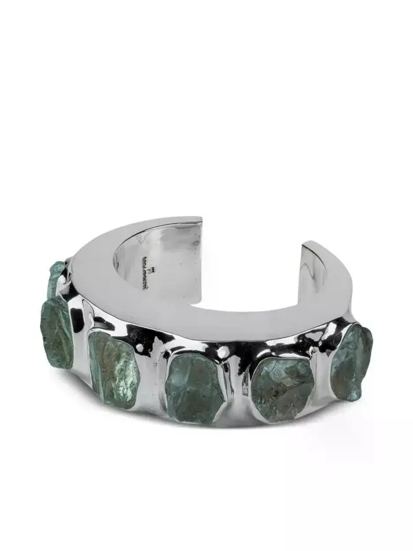 PARTS OF FOUR Tone Amethyst Cuff Bracelet