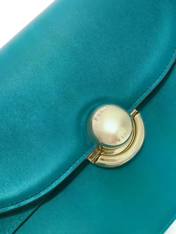 Furla Small Sfera Flap Crossbody Bag - Blue