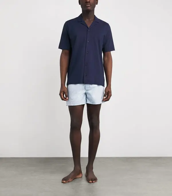 Hanro Jersey Night & Day Henley Shirt