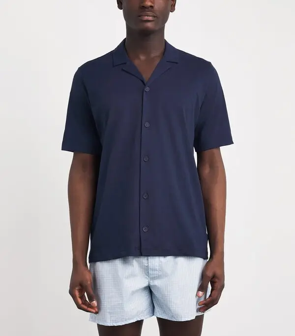 Hanro Jersey Night & Day Henley Shirt