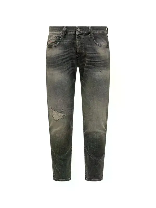 DIESEL® D-strukt Distressed Jeans